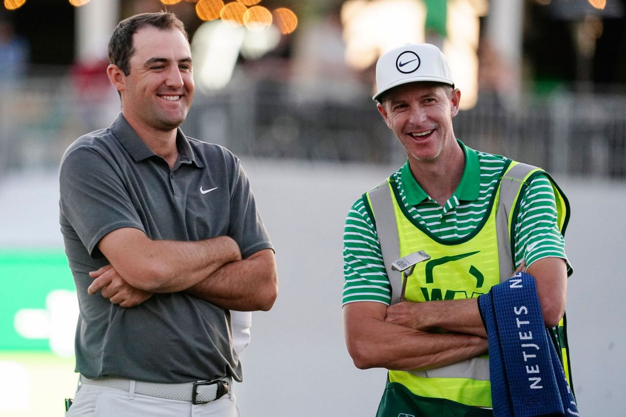 Scheffler holds WM Phoenix Open lead in bid to repeat