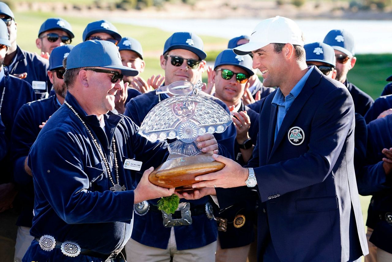 Scheffler repeats at Phoenix Open to regain No. 1 ranking