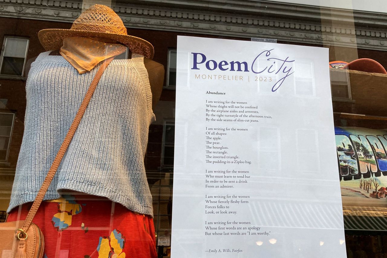 Vermont capital springs to life through poetry each April