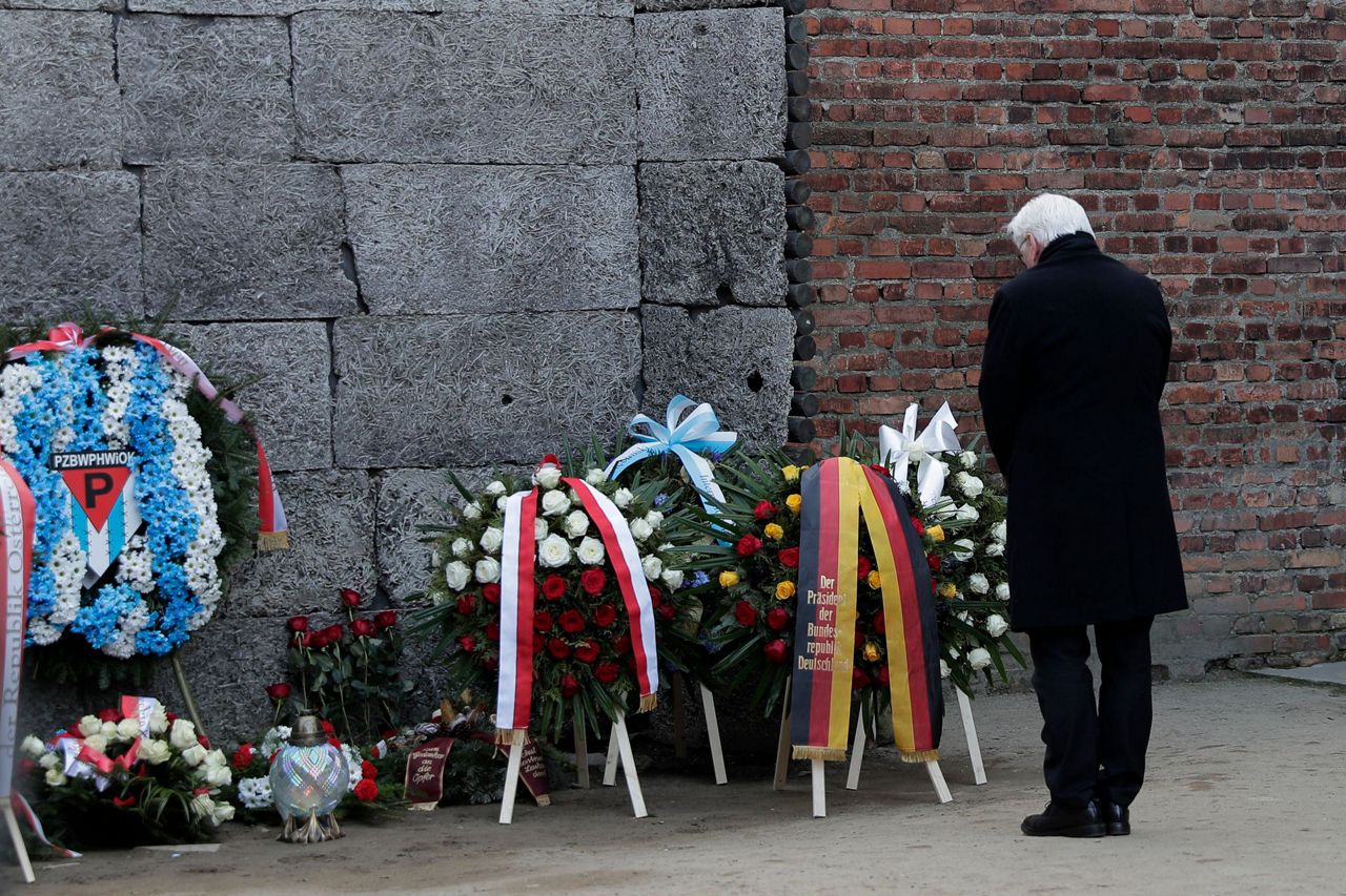 Survivors return to Auschwitz 75 years after liberation