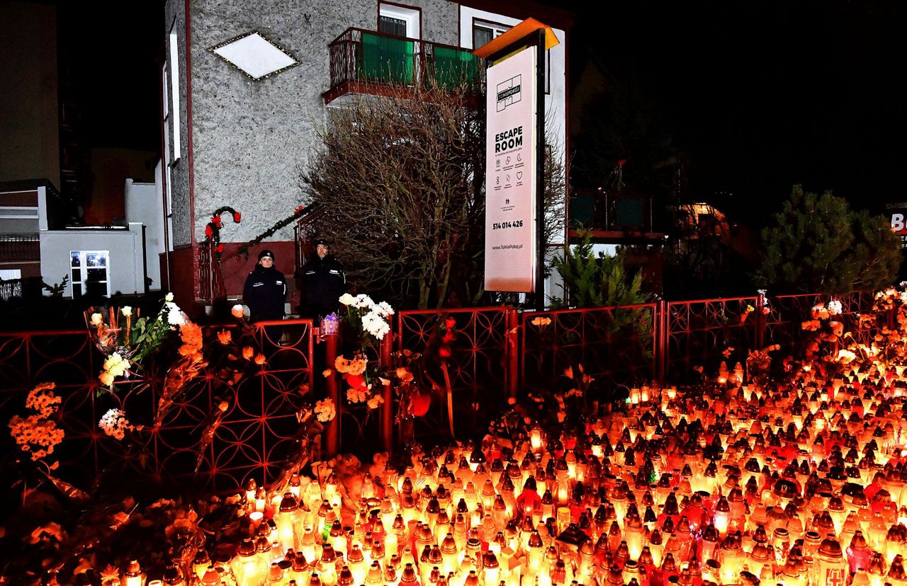 Victims of Poland escape room fire to be buried together
