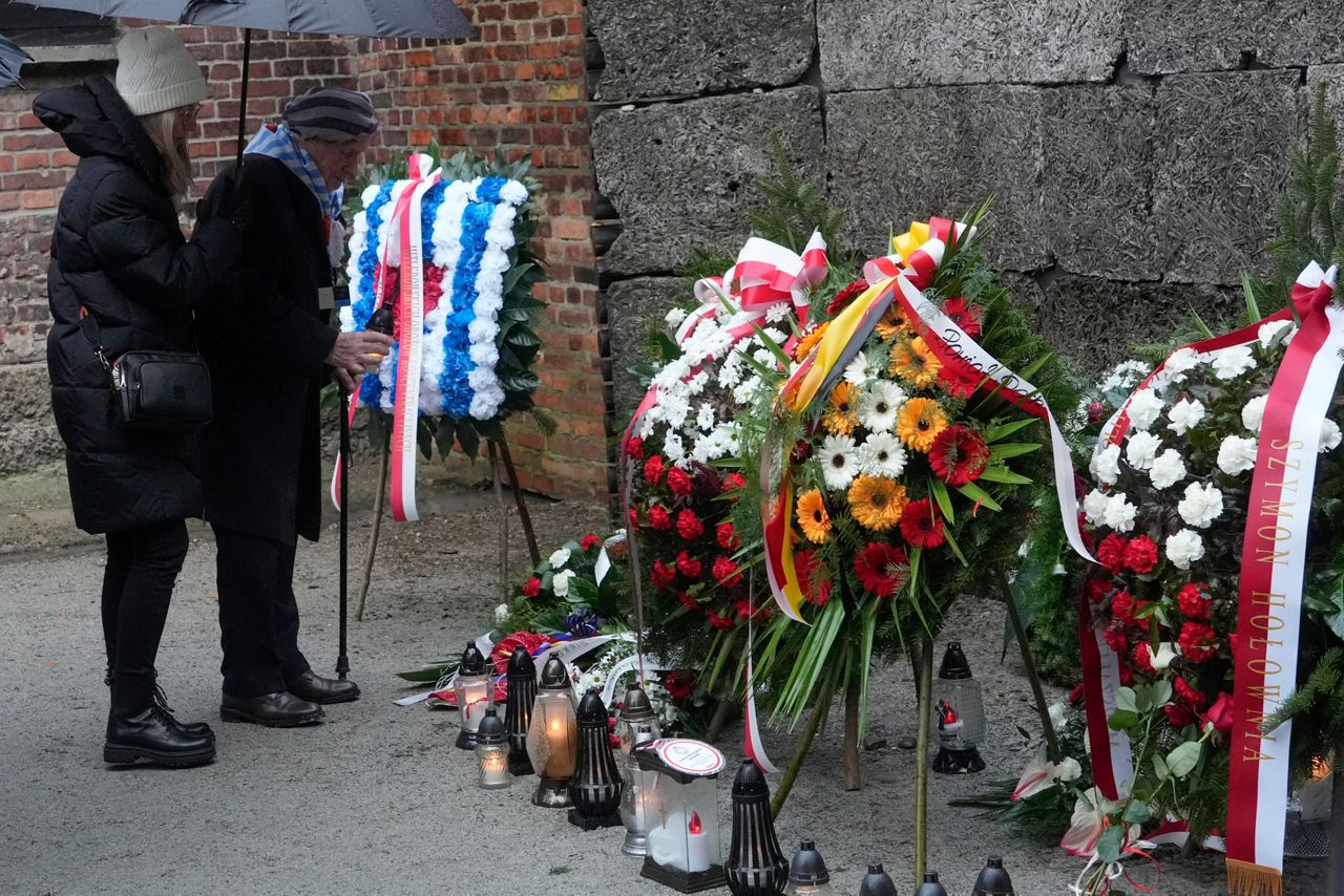 Nazi death camp survivors mark 79th anniversary of Auschwitz liberation ...
