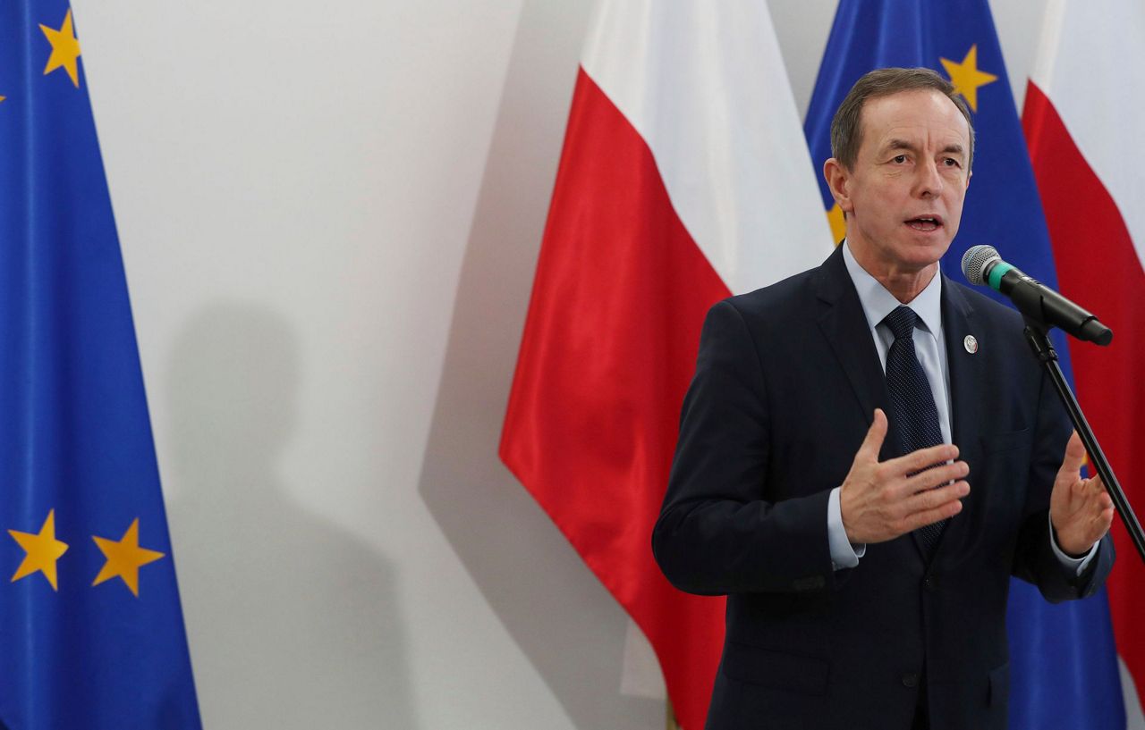 Polish Senate speaker pushes back against bribe allegations