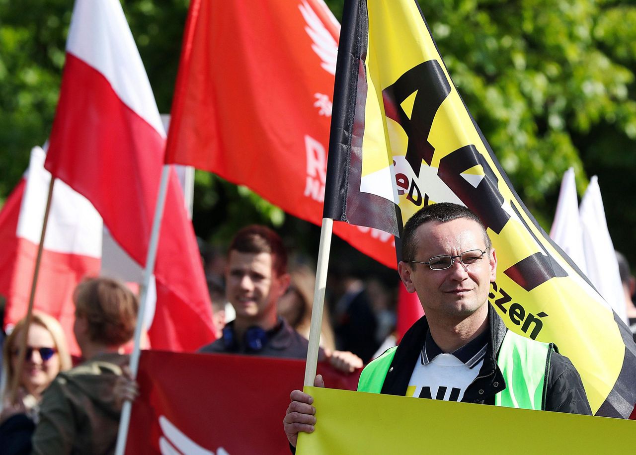 Polish nationalists protest US over Holocaust claims