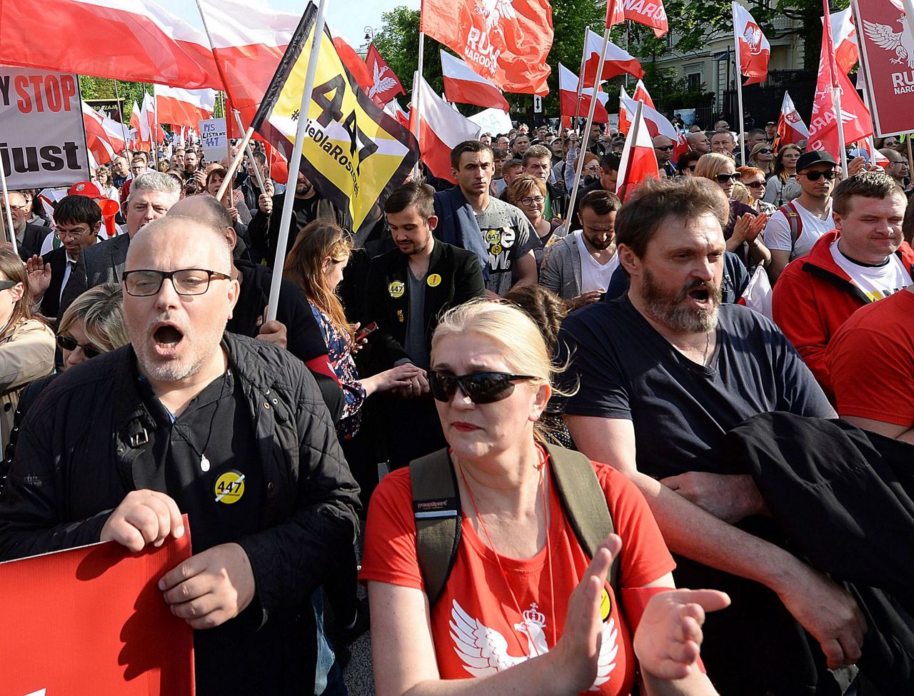 Polish nationalists protest US over Holocaust claims