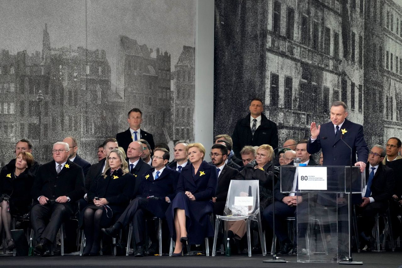 Warsaw Ghetto Uprising commemorated on 80th anniversary