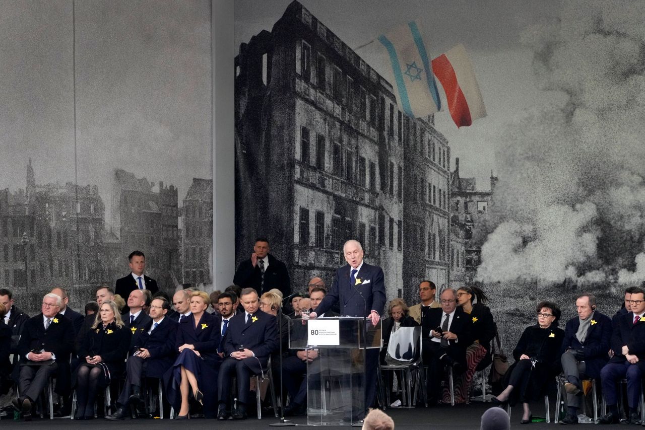 Warsaw Ghetto Uprising commemorated on 80th anniversary
