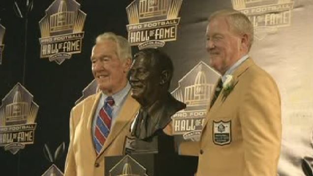 Bill Polian Enters Pro Football Hall of Fame
