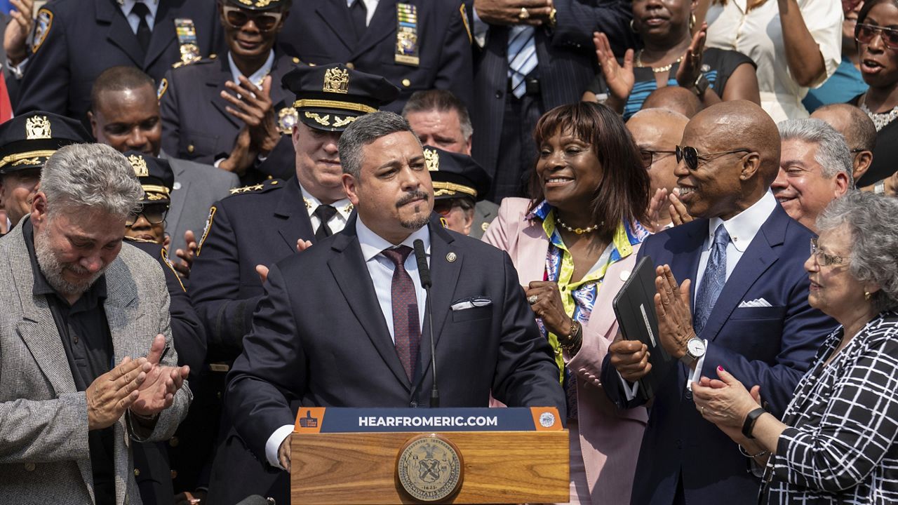 Edward Caban named new NYPD commissioner