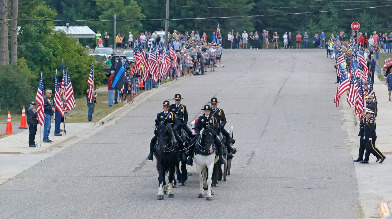 North Dakota officer killed in Fargo ambush is to be laid to rest ...