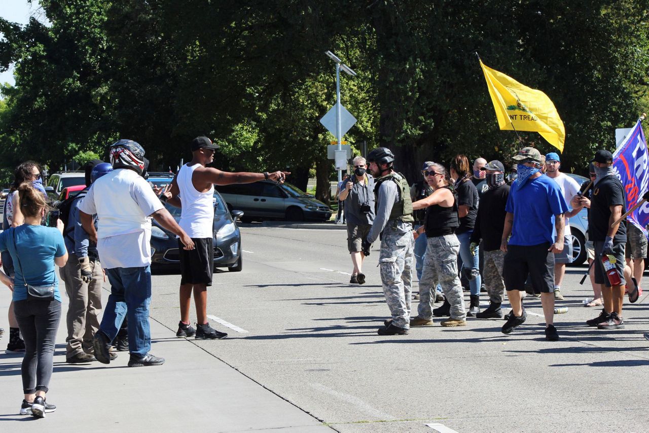 Trump supporters rally near Portland and at Oregon's Capitol