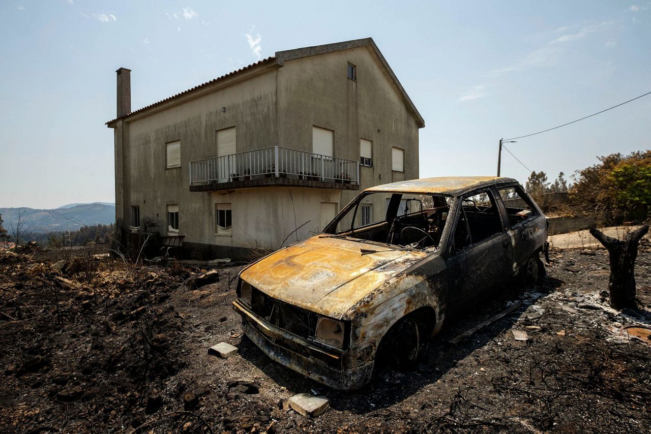 Portugal officials: major wildfire is mostly under control