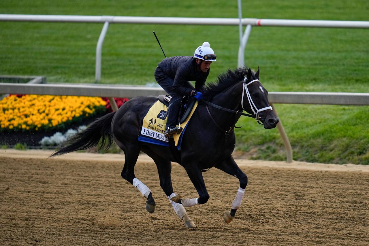 First Mission scratched from Preakness by vet 36 hours before Triple ...