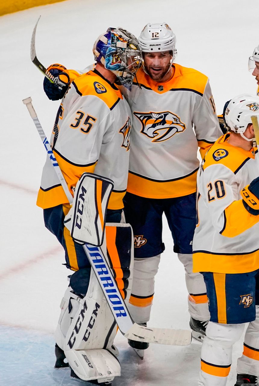 Predators brace for physical series vs Jets in 2nd round