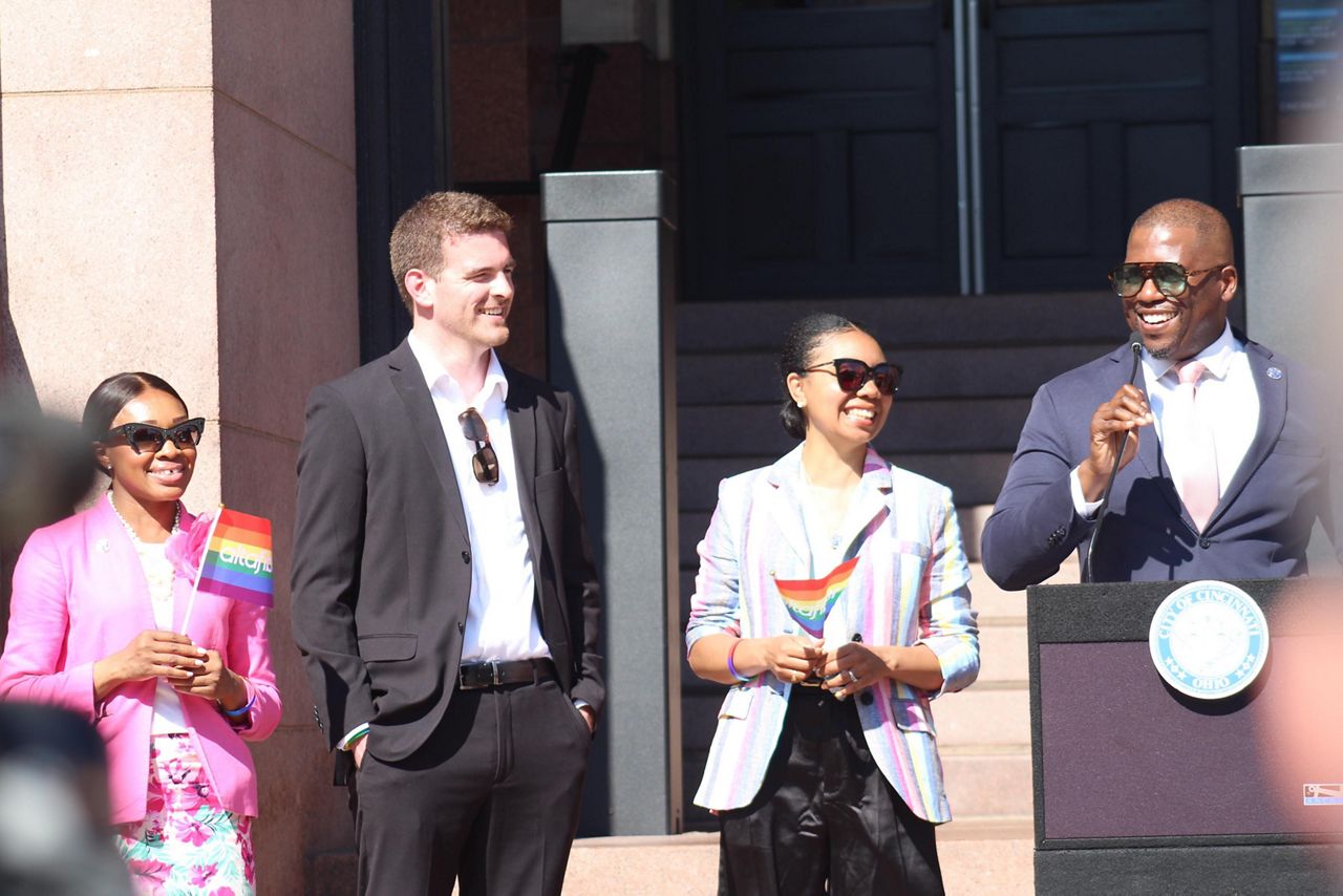 Local LGBTQ+ community gathers to celebrate 50th Cincy Pride