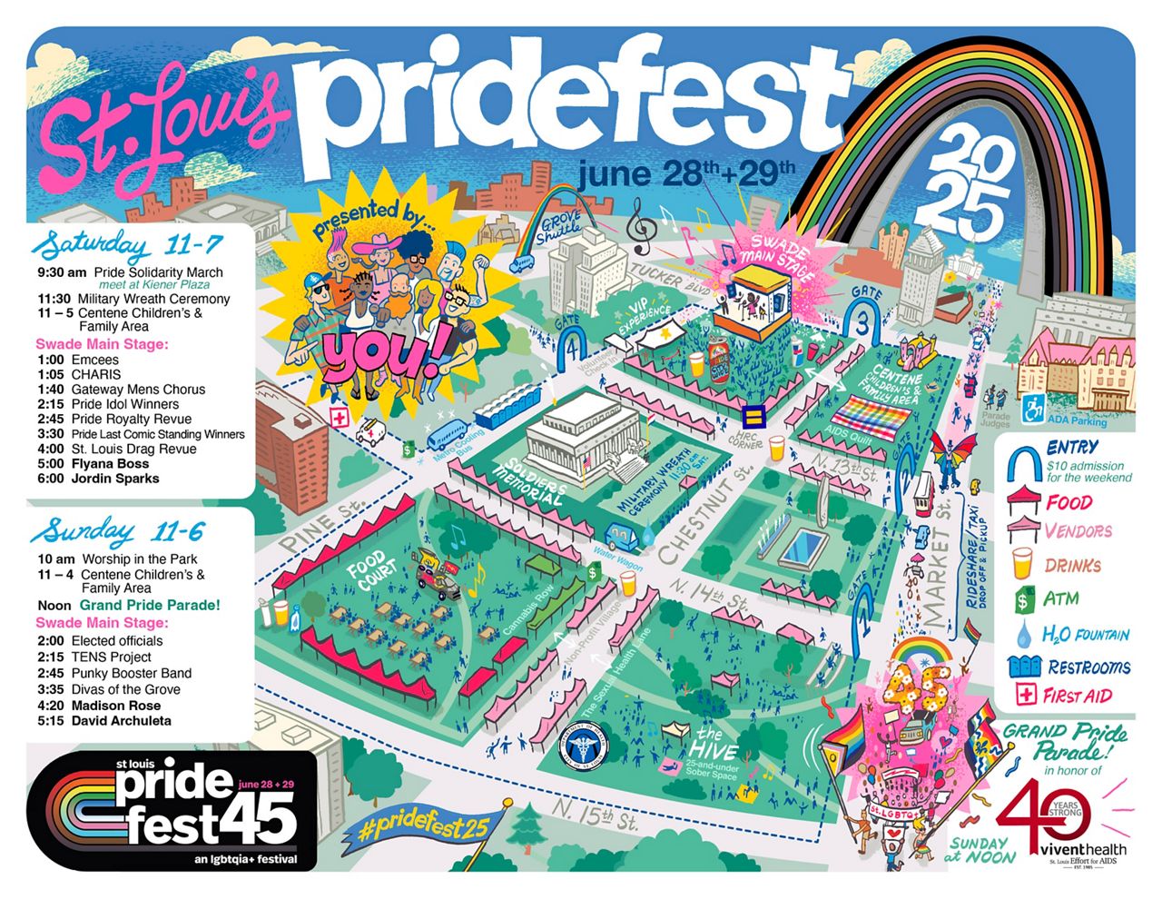 45th annual PrideFest set for Downtown this weekend