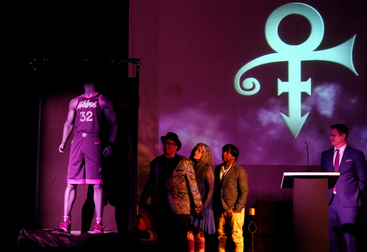 Minnesota Timberwolves unveil Prince-inspired uniform