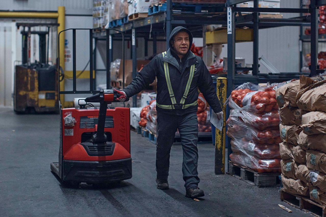 Holiday cornucopia: NY produce market supplies the goods