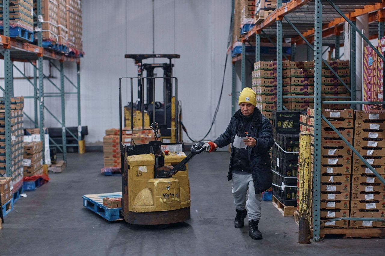 Holiday cornucopia: NY produce market supplies the goods