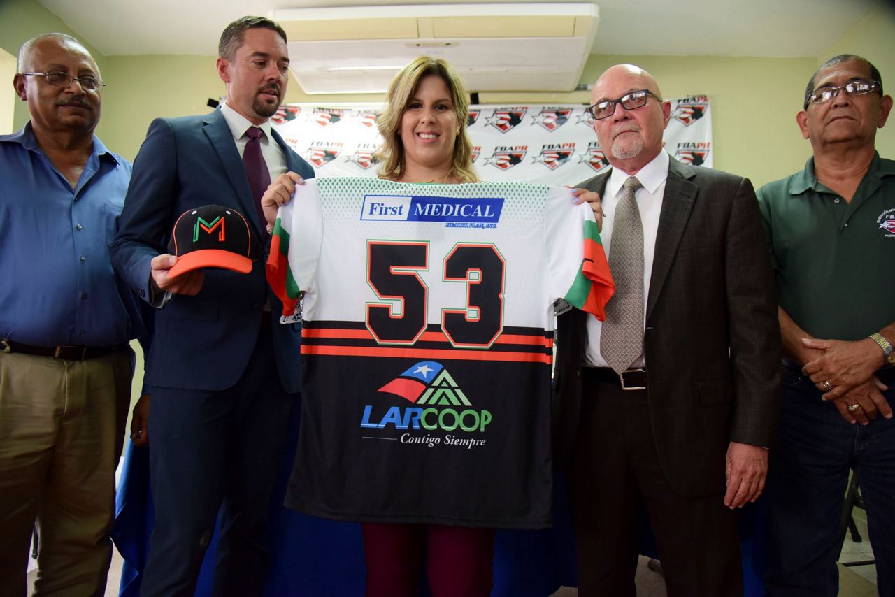 League of her own: woman in Puerto Rico baseball tournament
