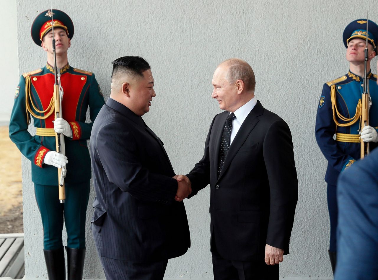 Russia's Putin arrives for summit with North Korea's Kim