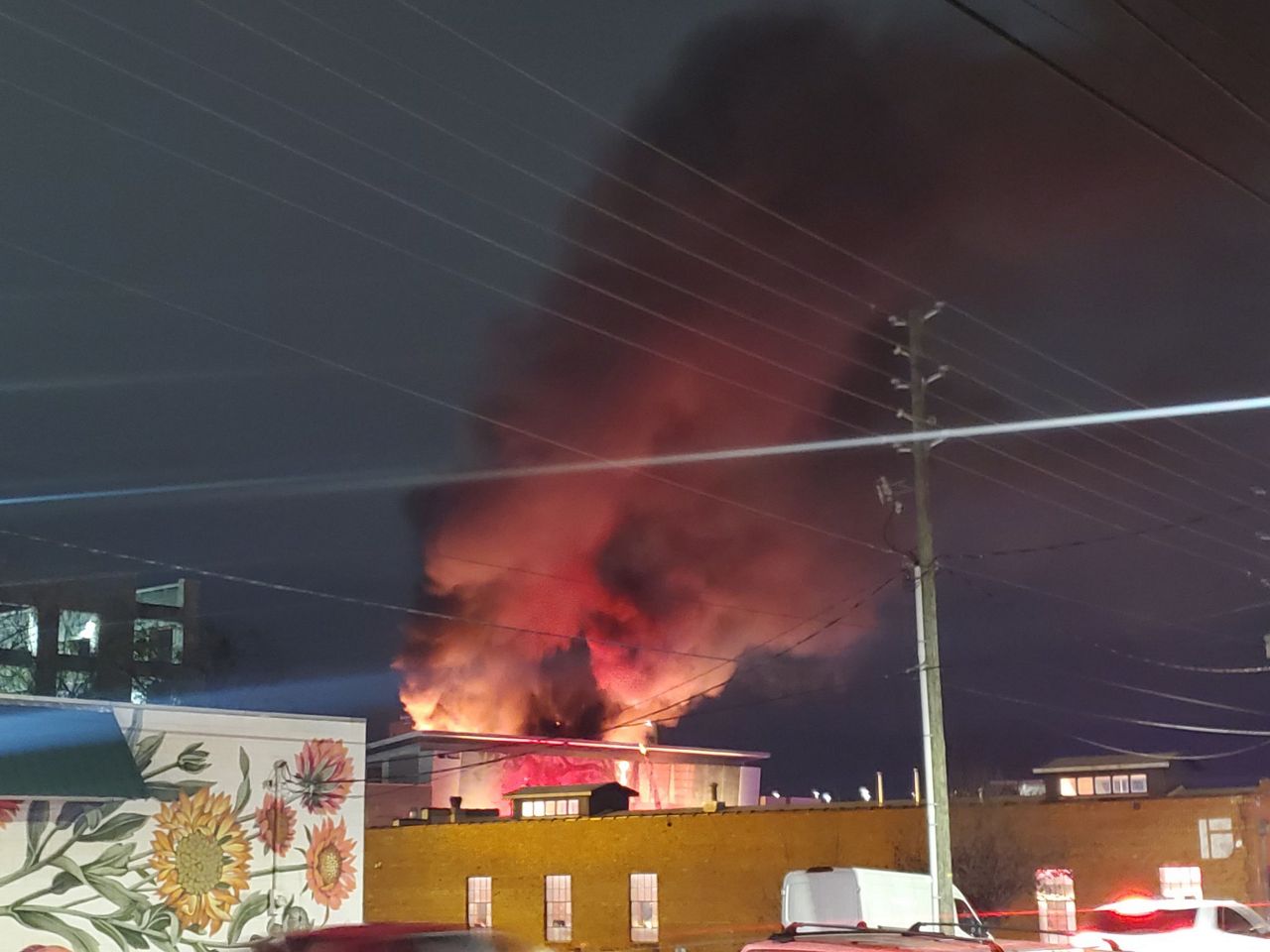 Firefighters battle fire at Raleigh Convention Center