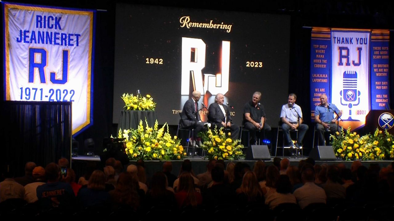 Buffalo Sabres honor legendary announcer Rick Jeanneret