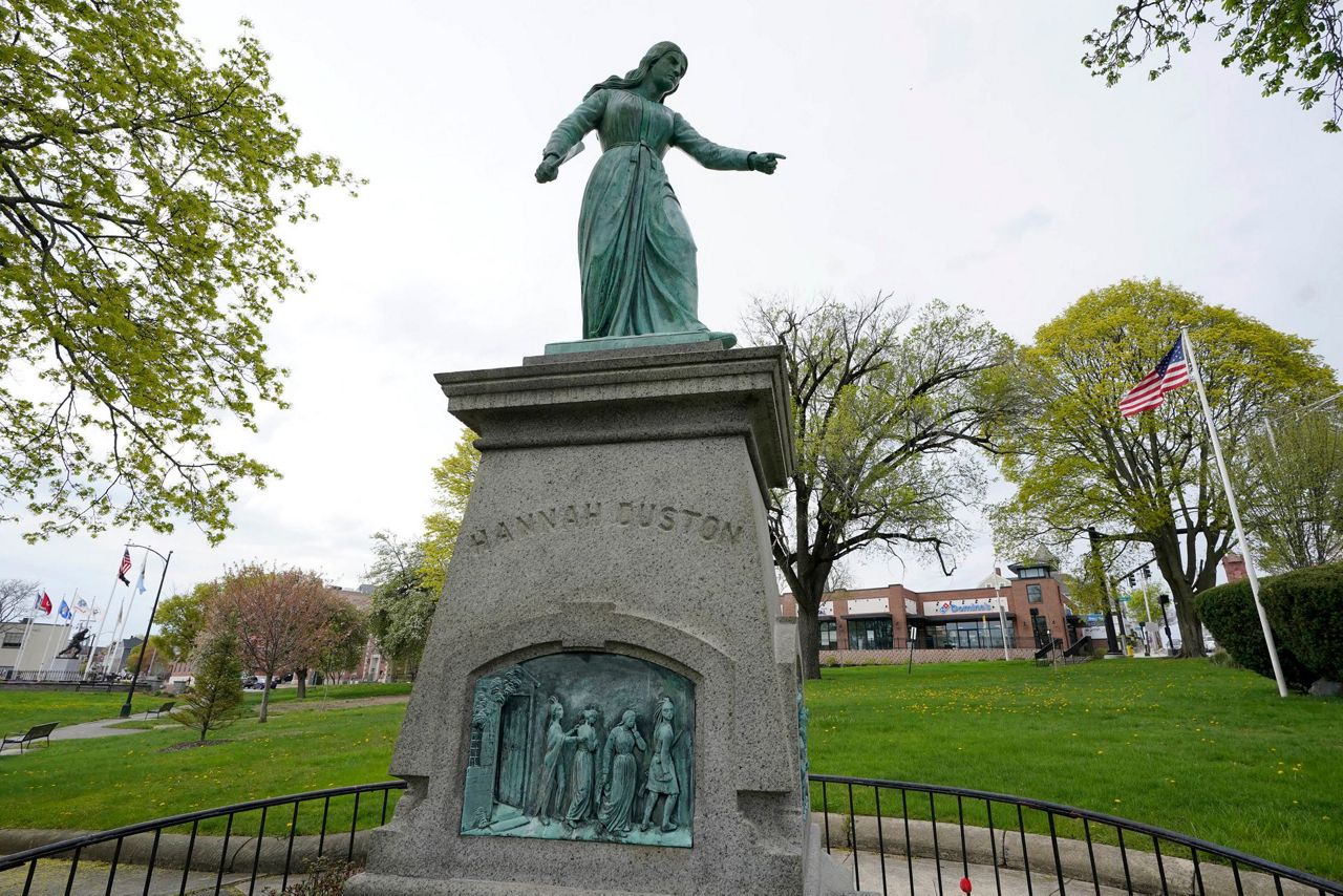 Statues to hatchet-wielding Colonial heroine reconsidered