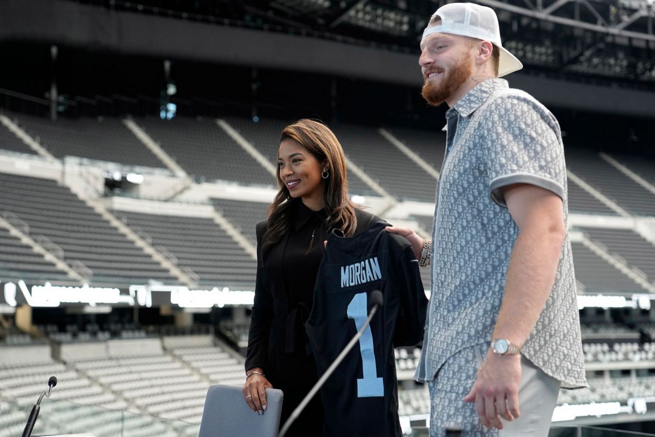 Raiders' Morgan is NFL's first Black female team president