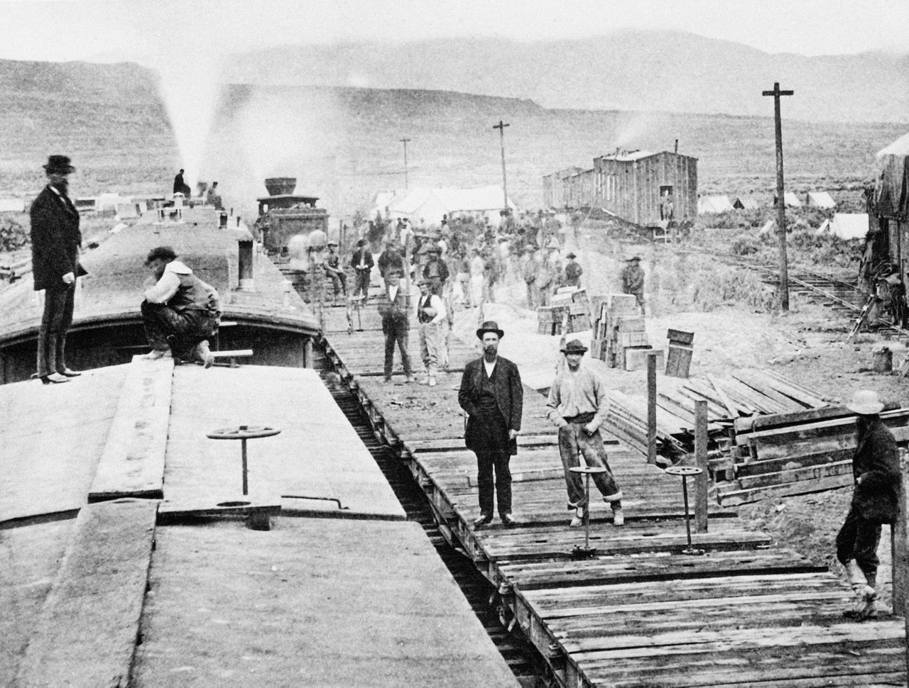 AP Was There: US celebrates 1869 railroad completion