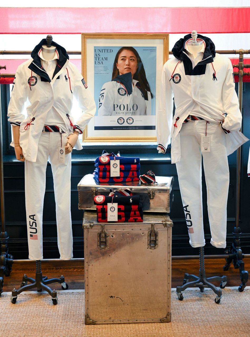 Ralph Lauren unveils crisp white Team USA Olympic uniforms