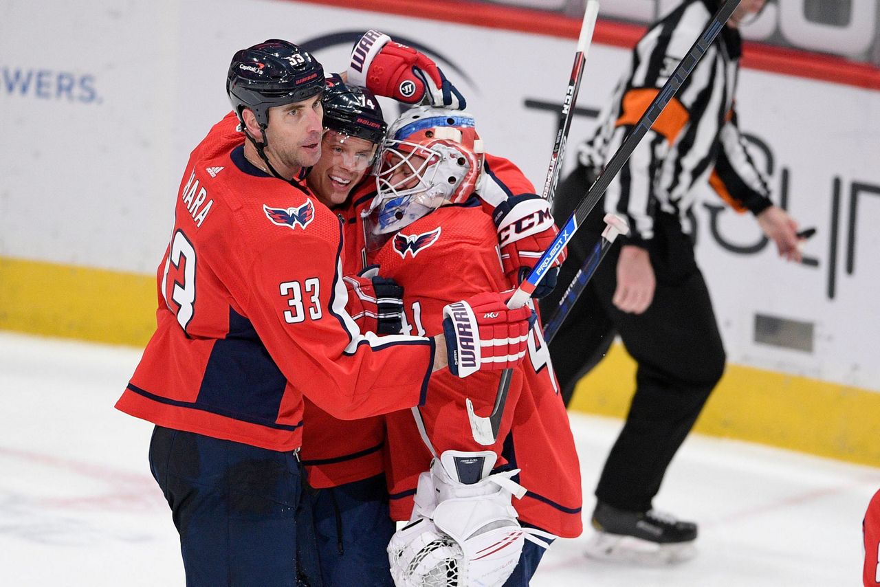 Ovechkin scores 2 in final 7 minutes, Capitals beat Rangers