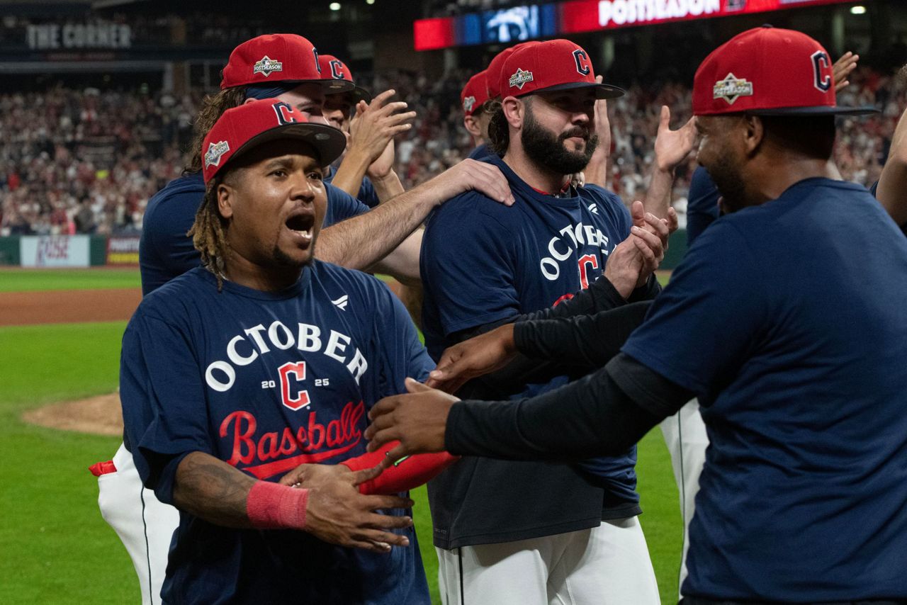Guardians clinch postseason spot with walk-off hit by pitch, complete ...