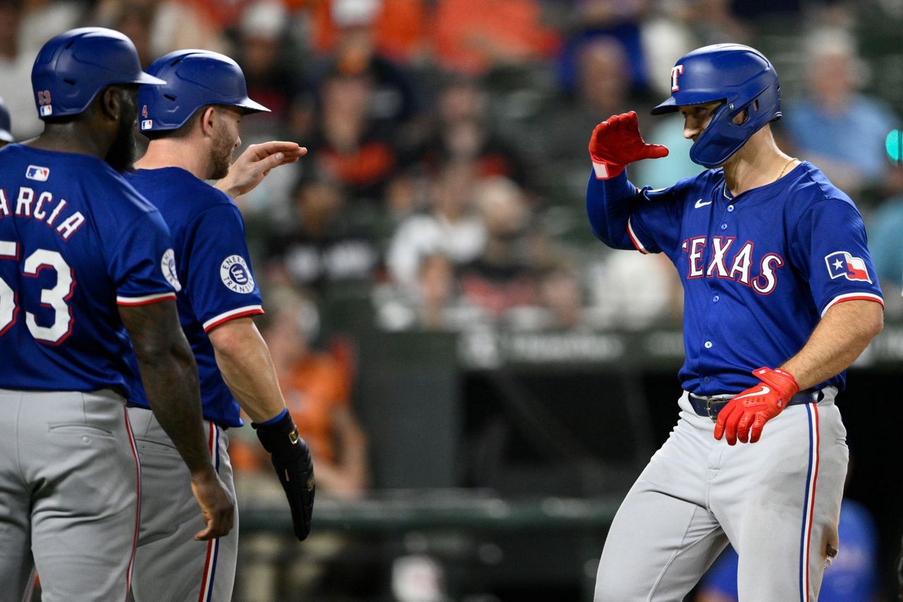 Texas Rangers rookie Wyatt Langford becomes the 1st major leaguer to ...