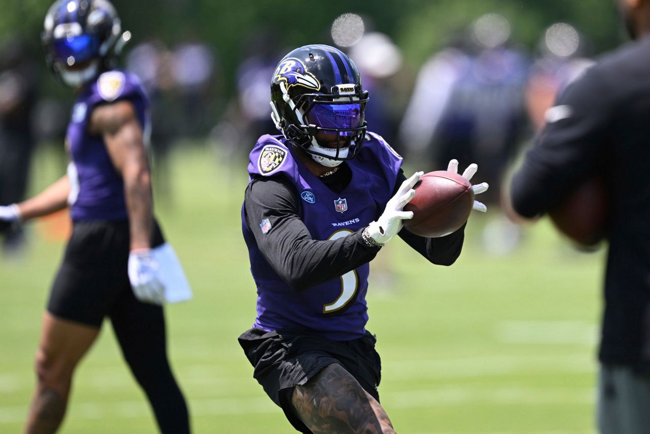 Odell Beckham Jr. suits up for first time in 16 months as Ravens begin ...