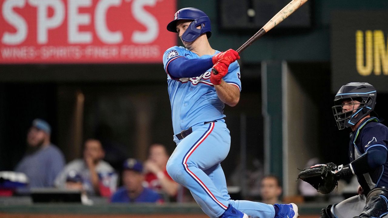 Rangers rout Rays 13-2 for 3-game sweep