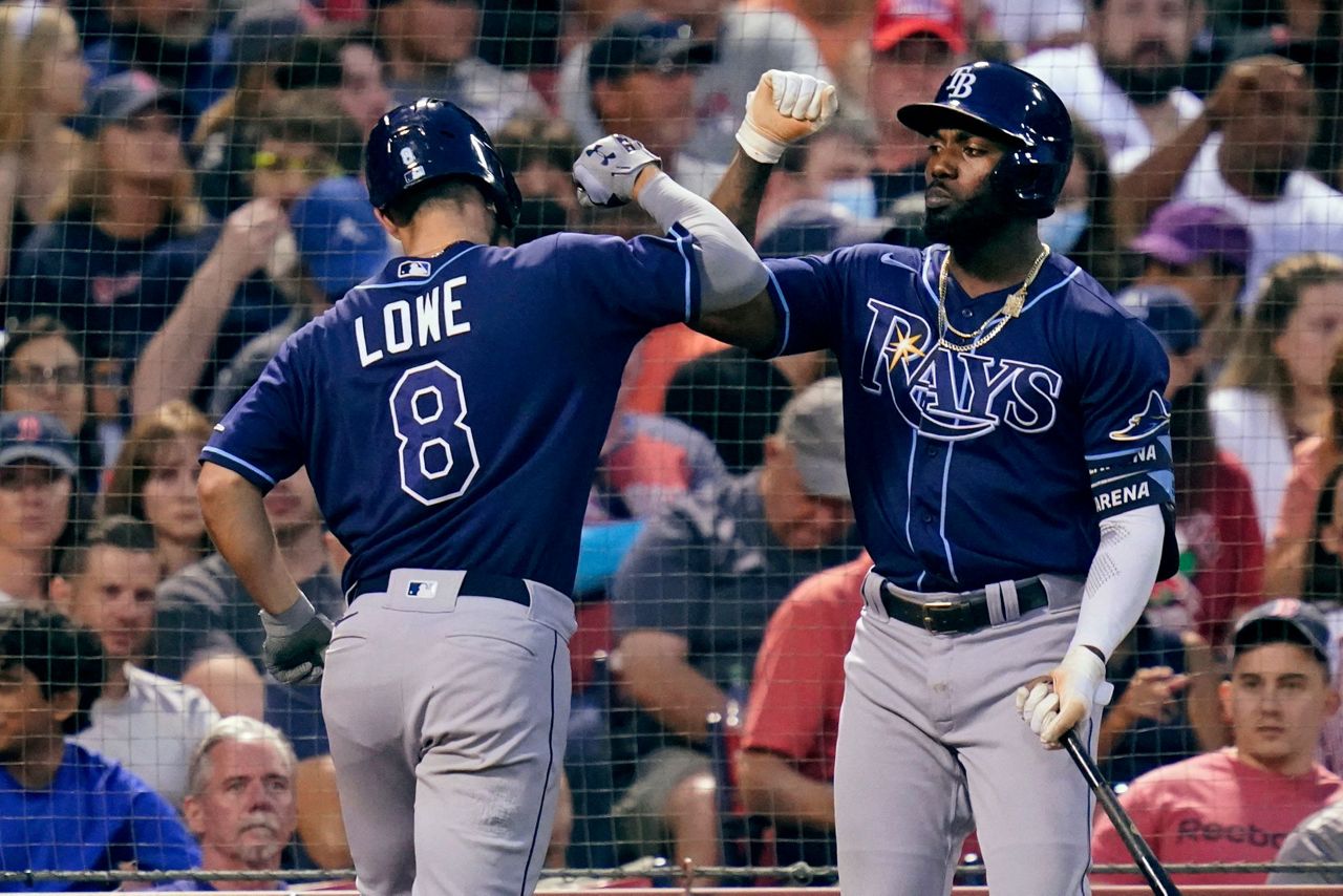 Rays rally past Red Sox 8-4, extend lead in AL East