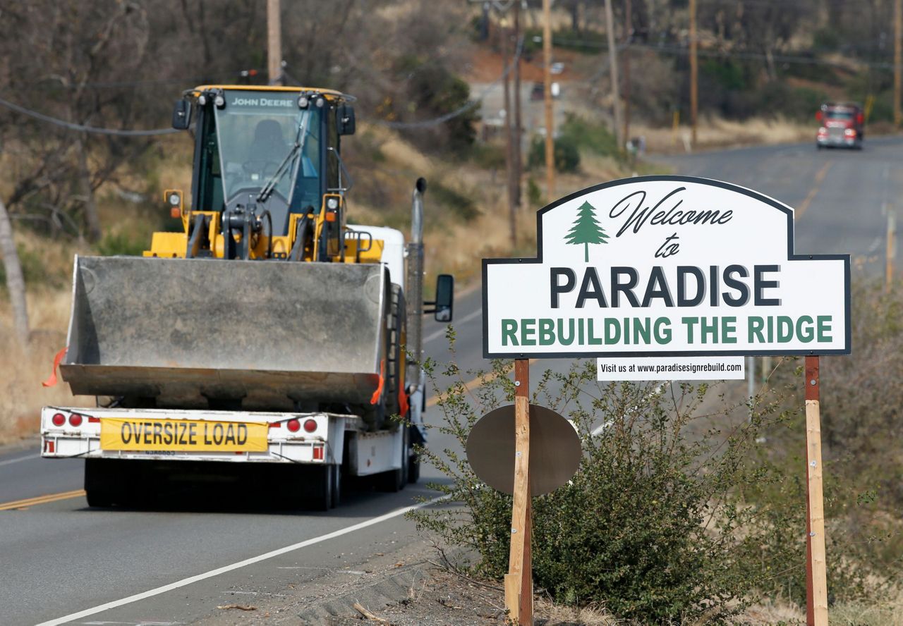 As Paradise rebuilds, a divide over safety a year after fire