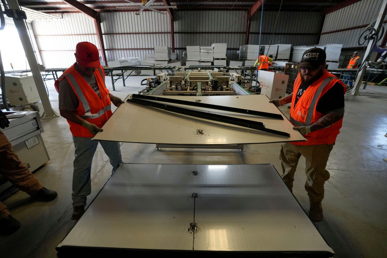 The first generation of solar panels will wear out. A recycling ...