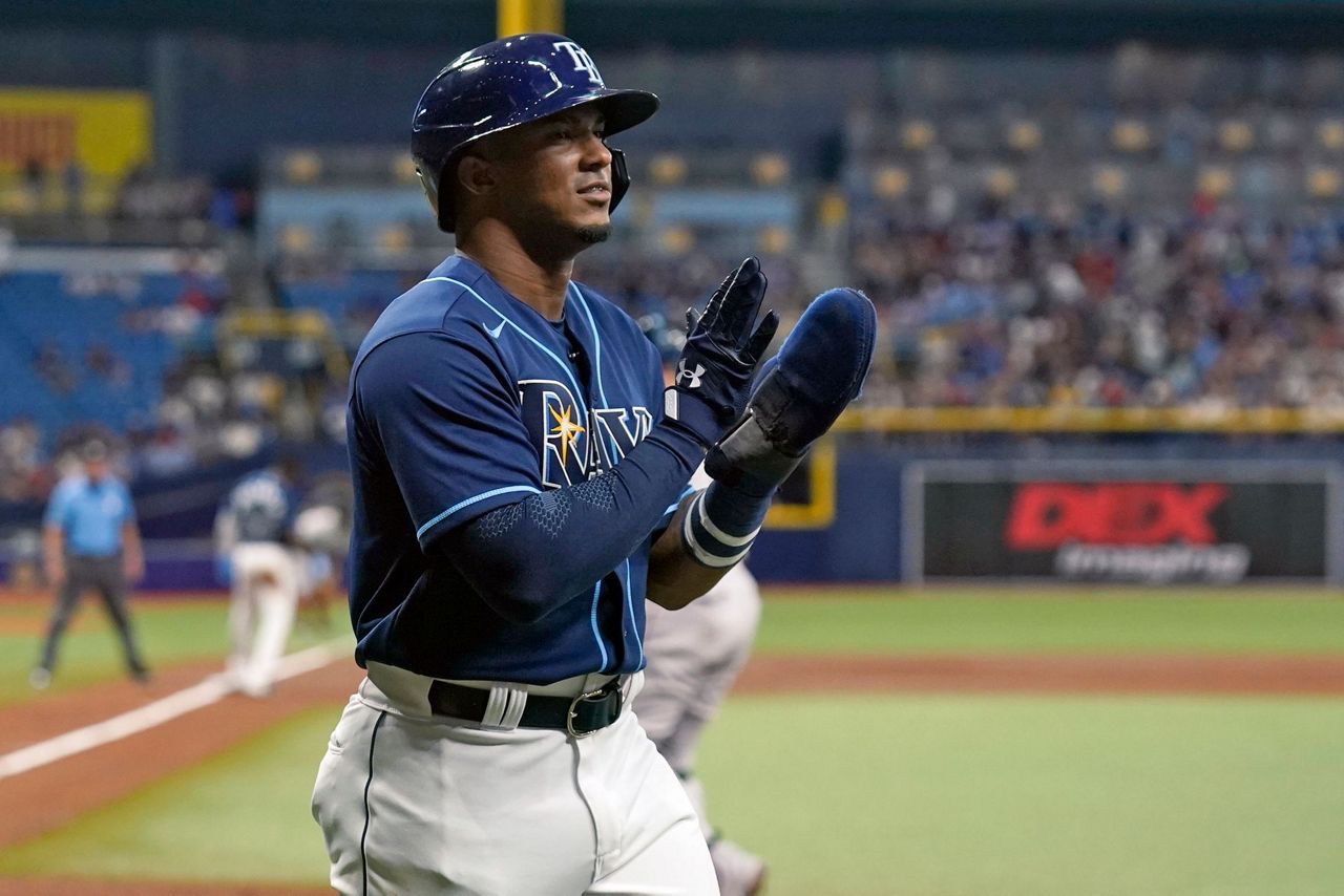 Top minor league prospect Franco joins Rays, starts in debut