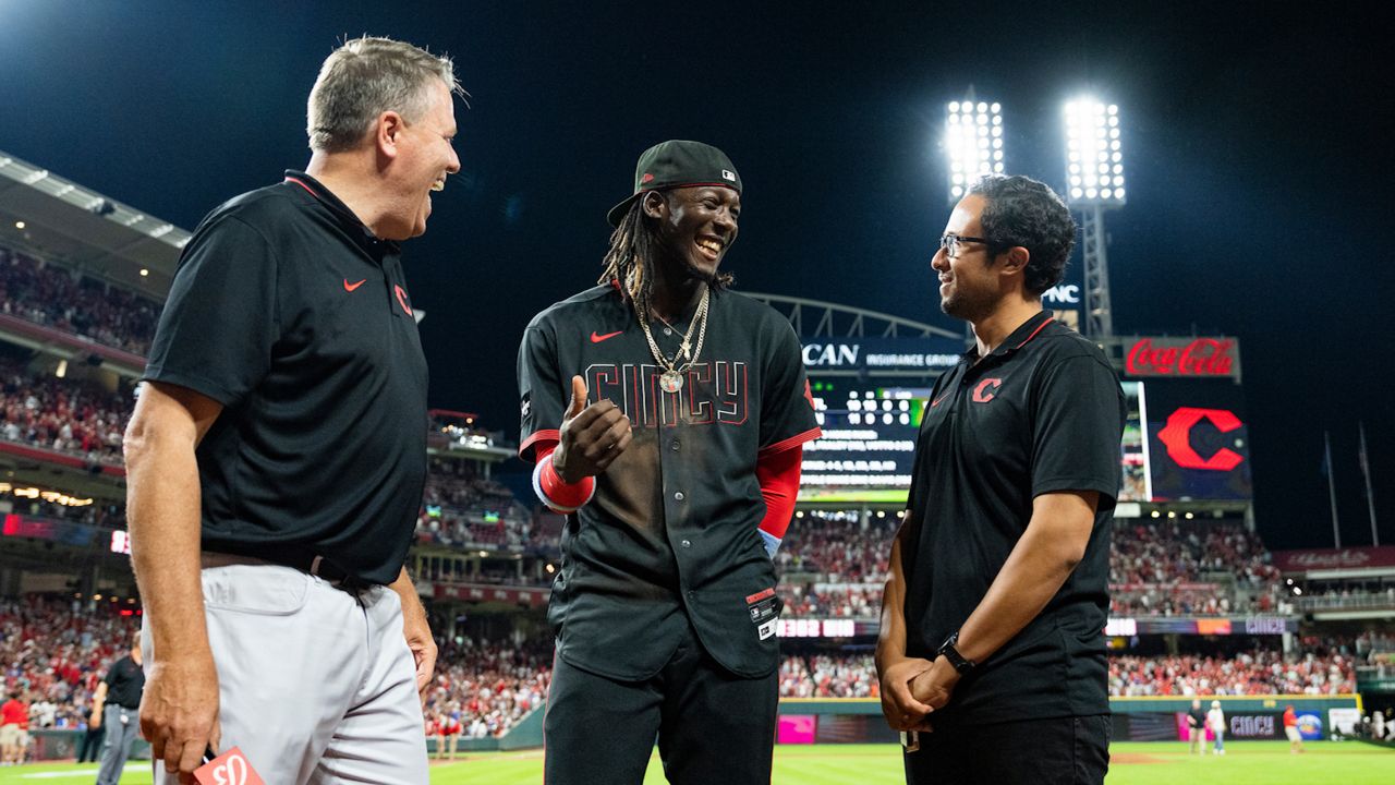 Reds translator provides voice for big stars
