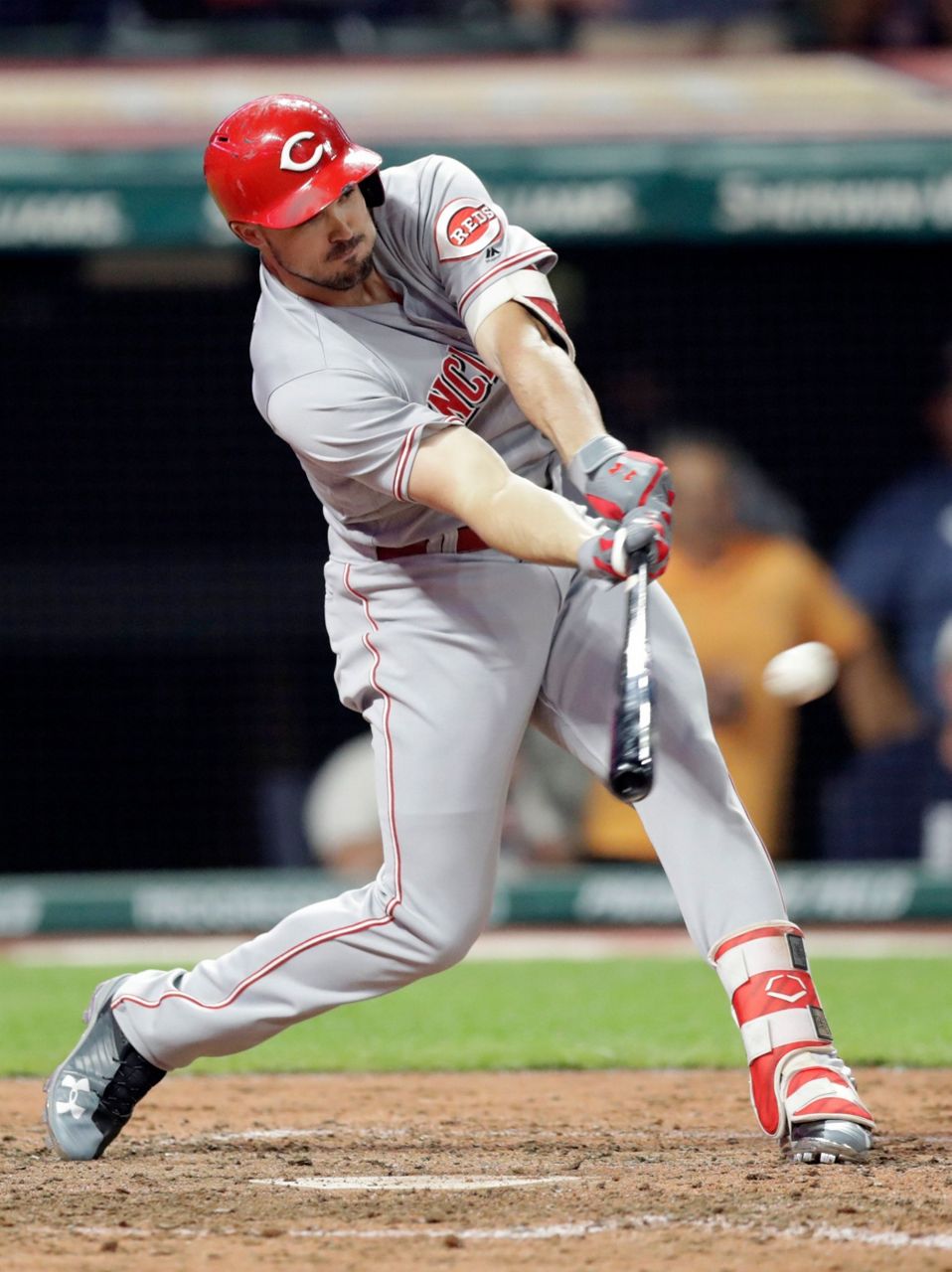 Indians allow 7 in 9th, lose to Reds 7-4 after Bauer's gem