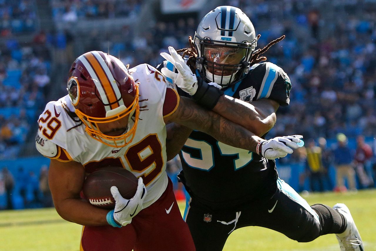 Guise, Redskins hold on to beat Panthers 29-21