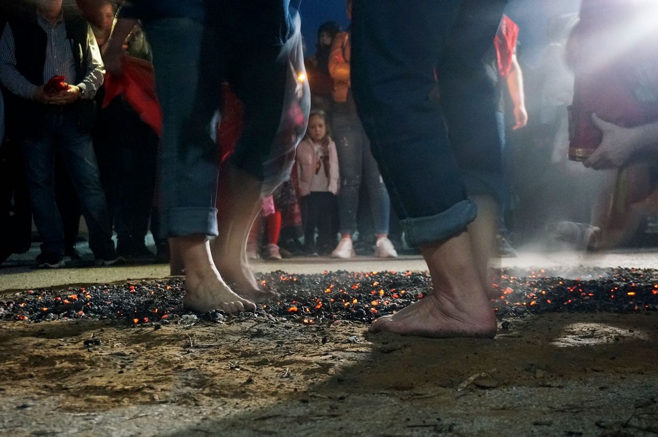 Firewalkers in Greece honor Saint Constantine in mystery-shrouded ...