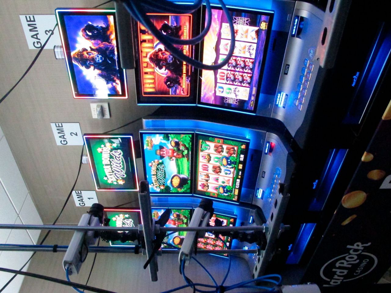 Can't touch this: Real slot machines controlled online