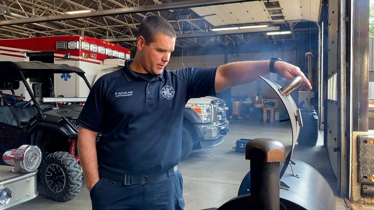 Firefighters discuss smoke's impact amid Canadian wildfires