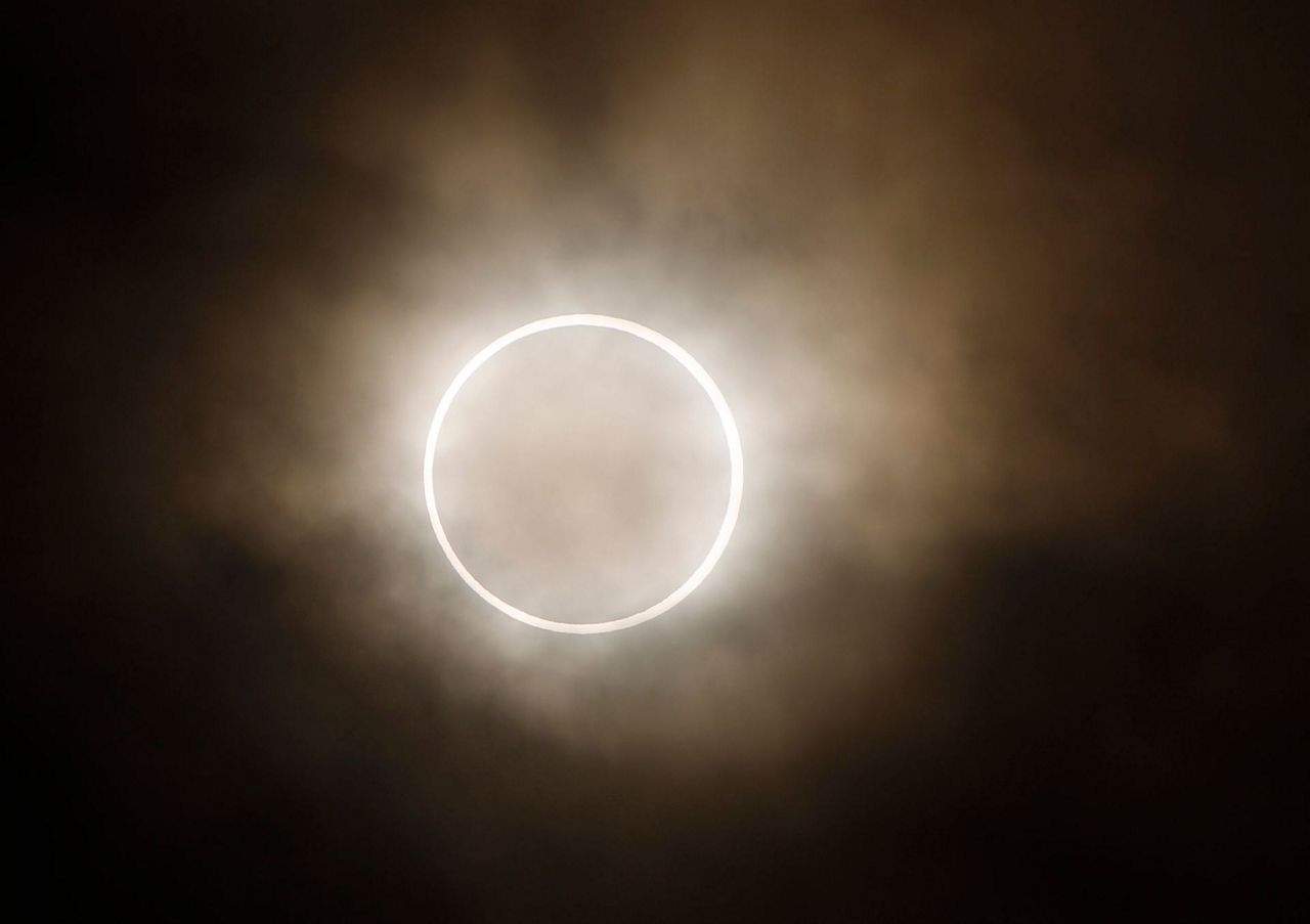'Ring of fire' solar eclipse will slice across Americas on Saturday ...