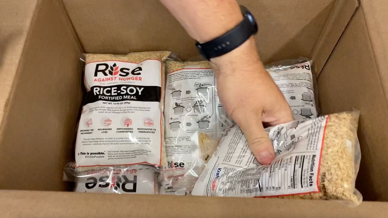 Volunteers pack 240K meals for hunger relief nonprofit