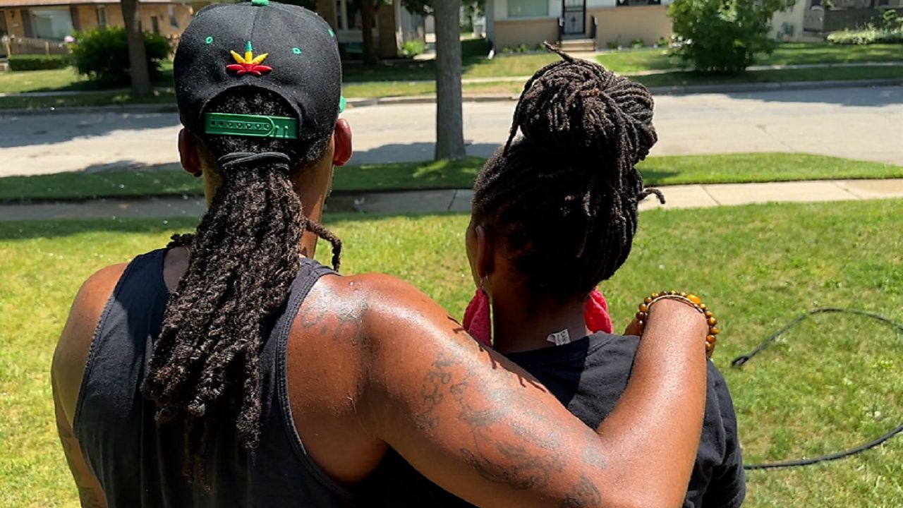 Man sees shooting feet away from his house