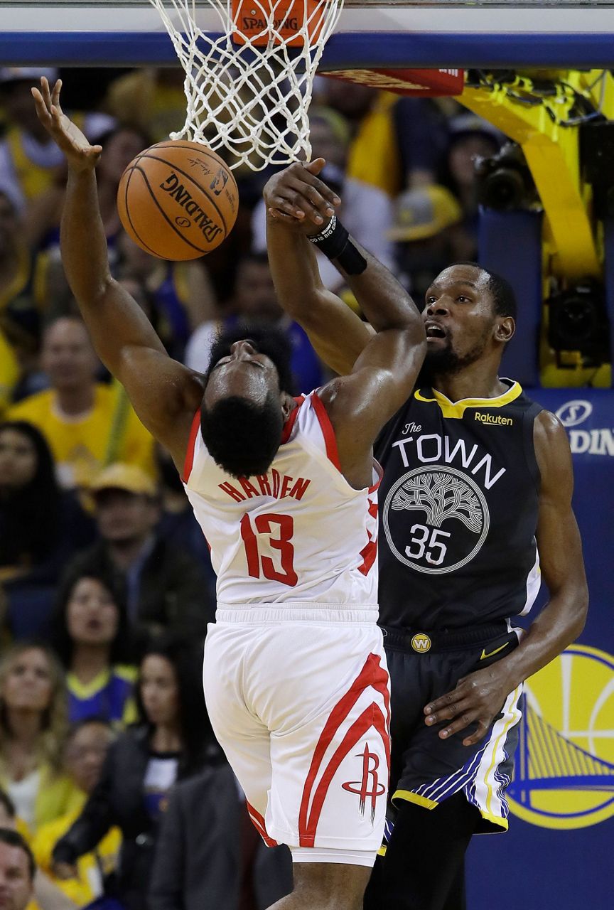 James Harden played with blurred vision and stinging eyes